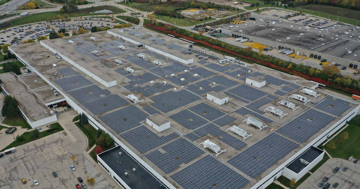 We Energies News: Largest rooftop solar panel system in Wisconsin ...
