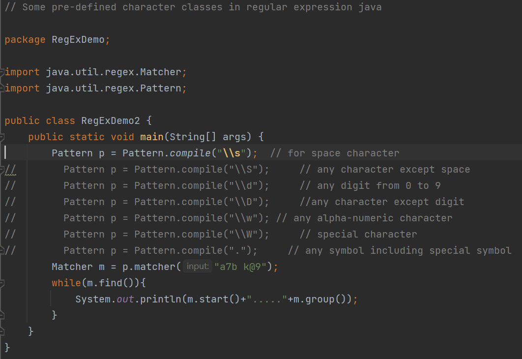 Regular Expressions Regex In Java Programming Langauge Fully Explained With Handwritten