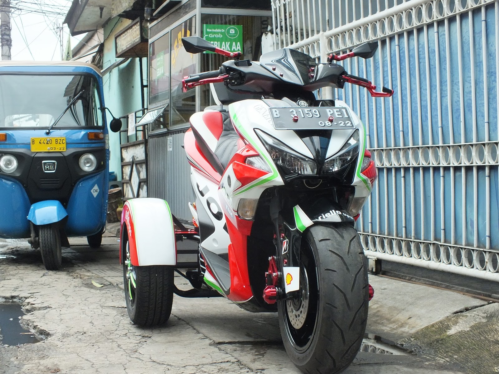 Doctor Matic Klinik Spesialis Motor Matic: YAMAHA AEROX 155 TRIKE (RODA ...