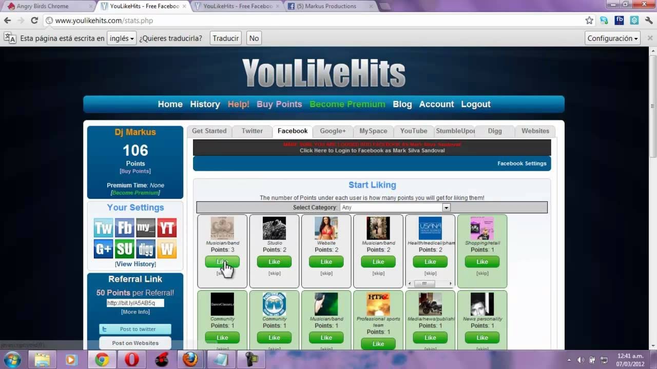 You Like Hits Consigue Mas Referidos ~ Gana Dinero y Mas