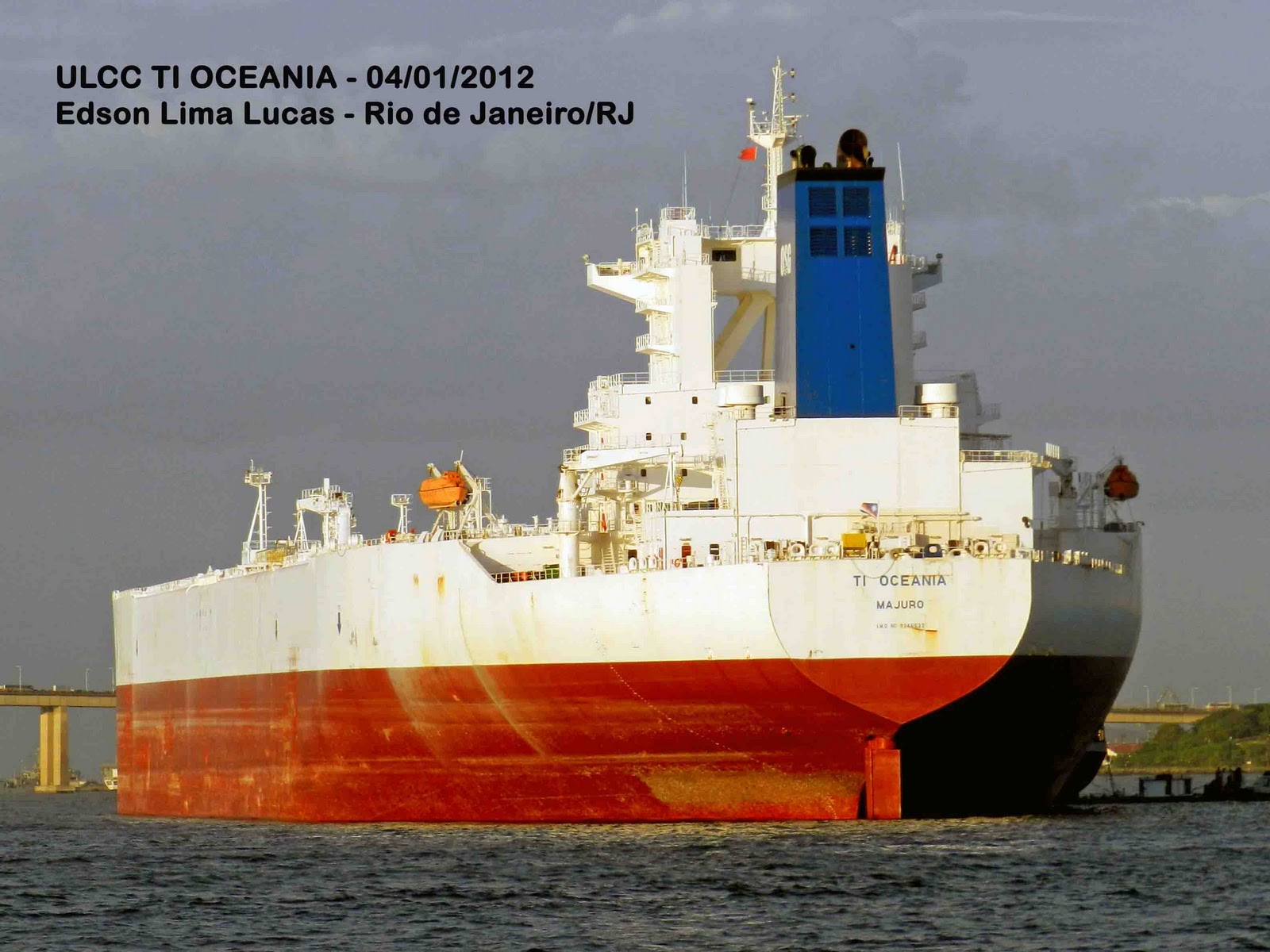 Santos Shiplovers: ULCC TI Oceania / V7IG4 - O maior navio do mundo ...