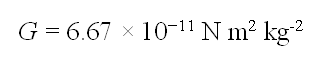 EL FÍSICO LOCO: Ley de gravitación universal