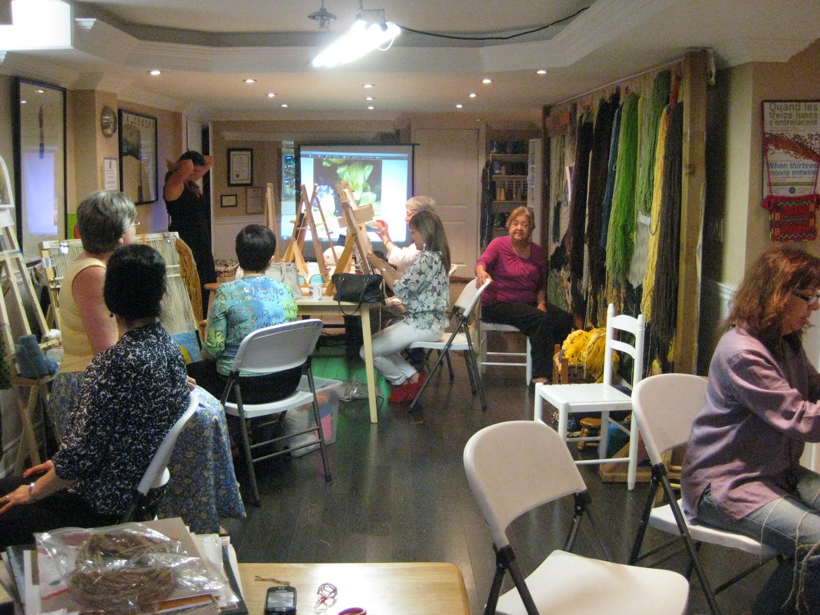 ixchel-tapestryweaver: Advanced tapestry Workshop