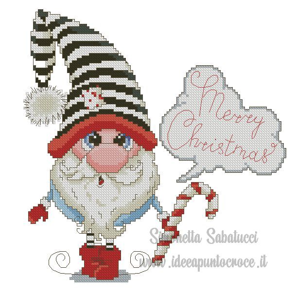 GNOMO SCHEMA PUNTO CROCE