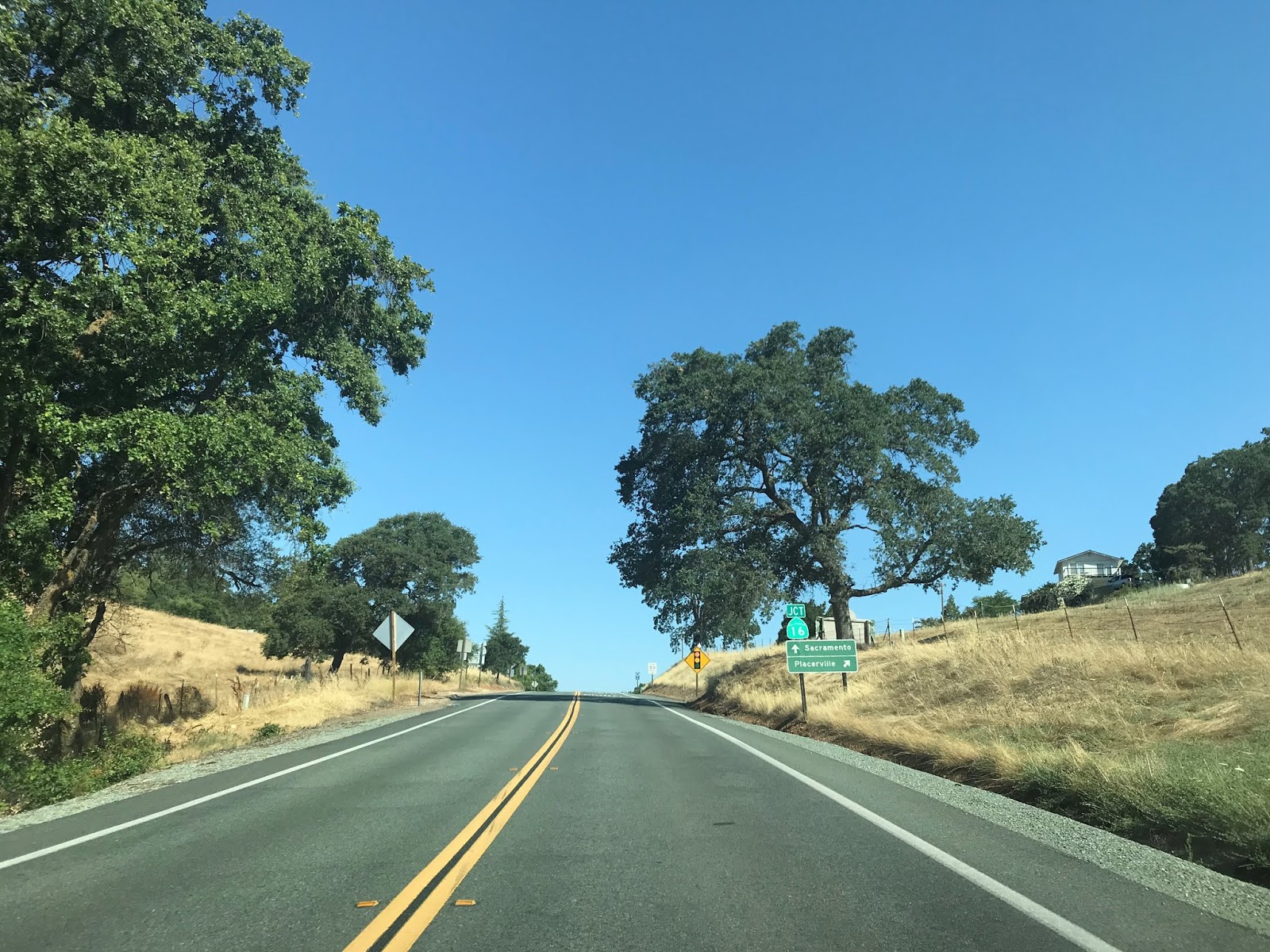 California State Route 49, The Golden Chain Highway (CA 16 north over ...