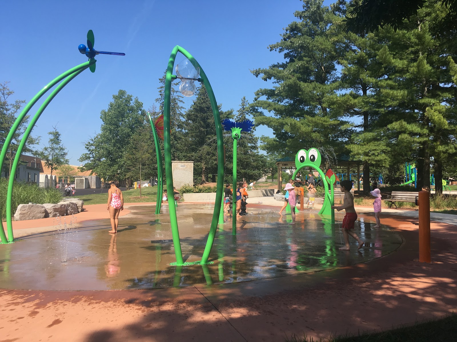 Splash Pads and Swimming Pools