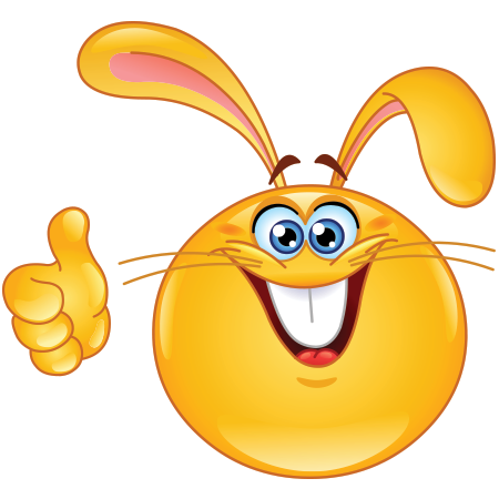 Rabbit Smiley | Symbols & Emoticons