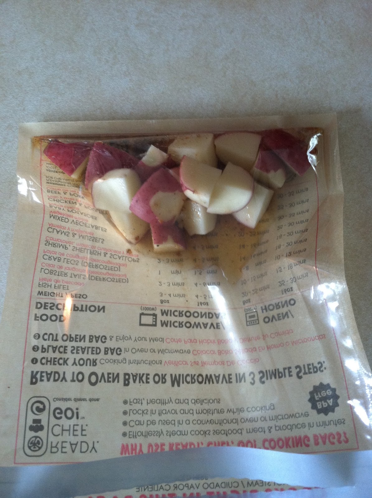 Experience A Life: Review: Ready. Chef. Go! Cooking Bags