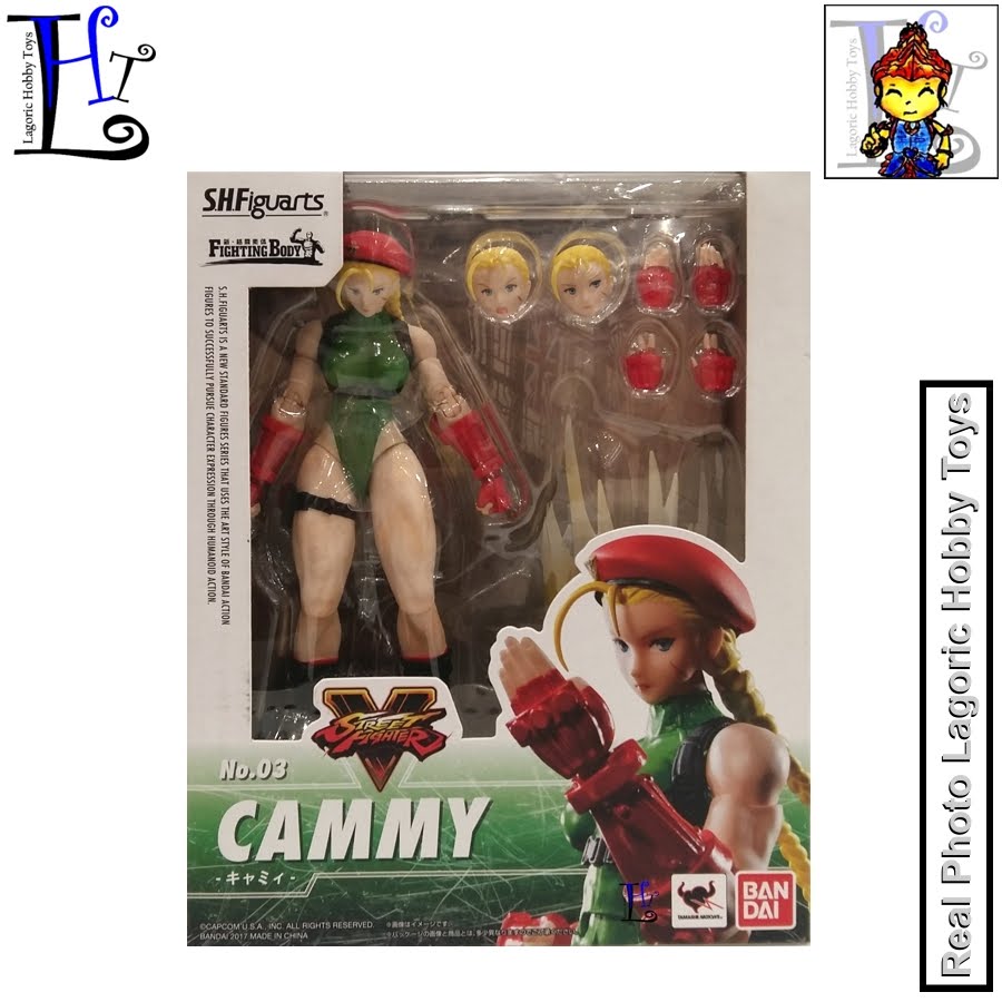 Lagoric Hobby Toys: SHF Cammy [Street Fighter V] Bandai