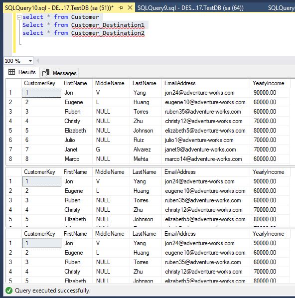 SQL Server Integration Service (SSIS) 2017 - Multicast Transformation ...