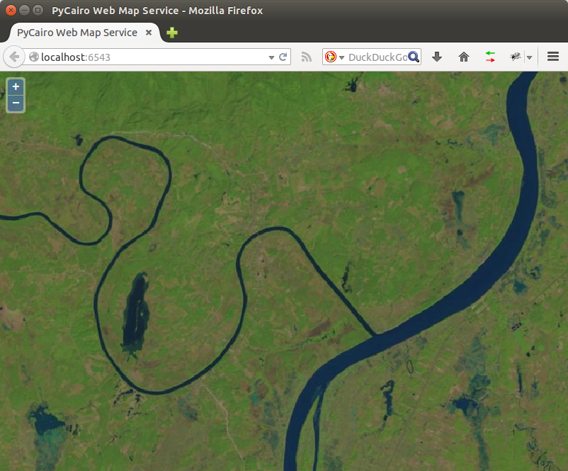 webrian: Web Map Service with PyCairo and Pyramid