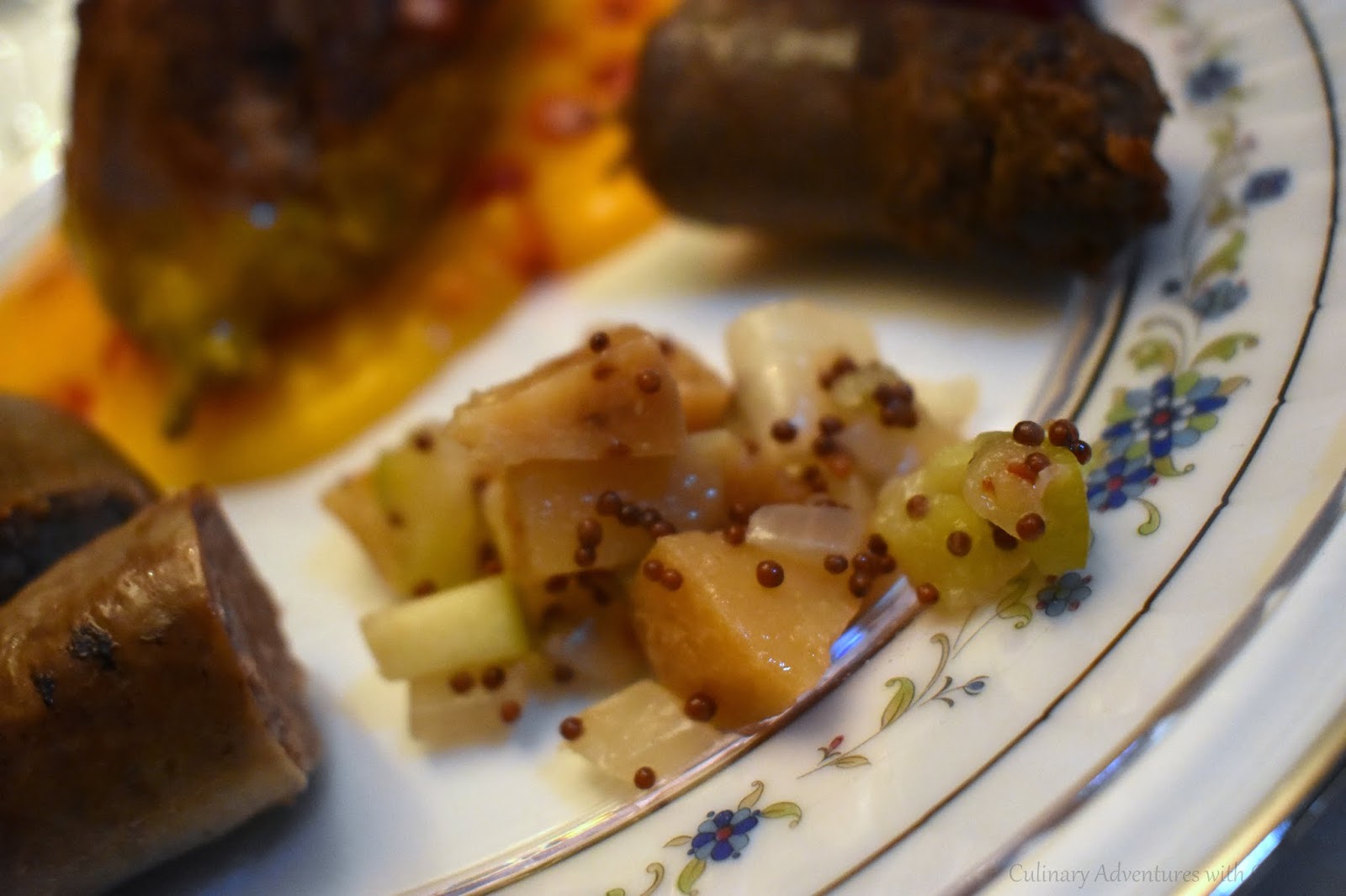 Quince-Apple Mostarda #ChefsSecret