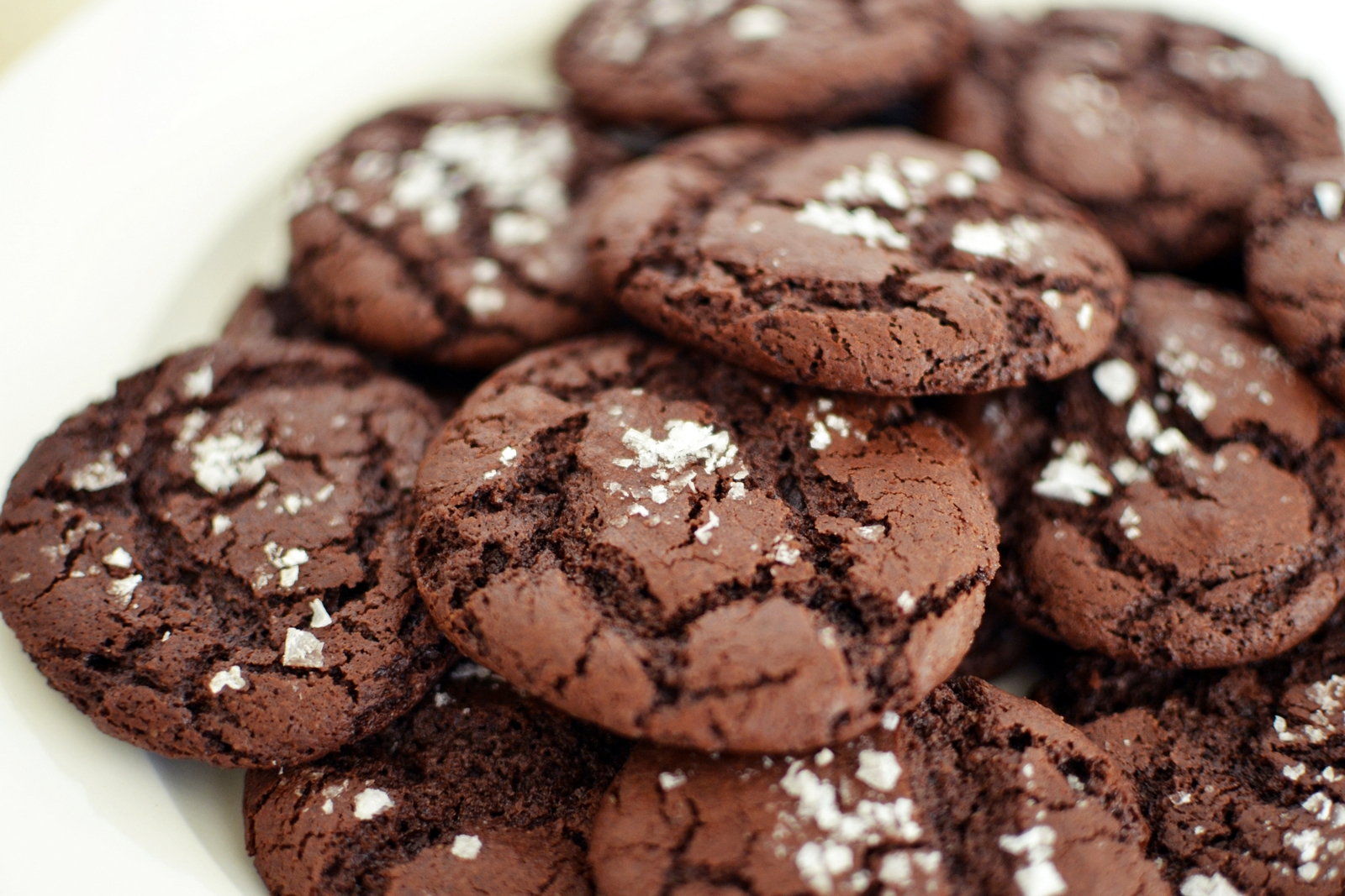 MNM's Bake: Double Dark Chocolate Cookies with Sea Salt | the ...