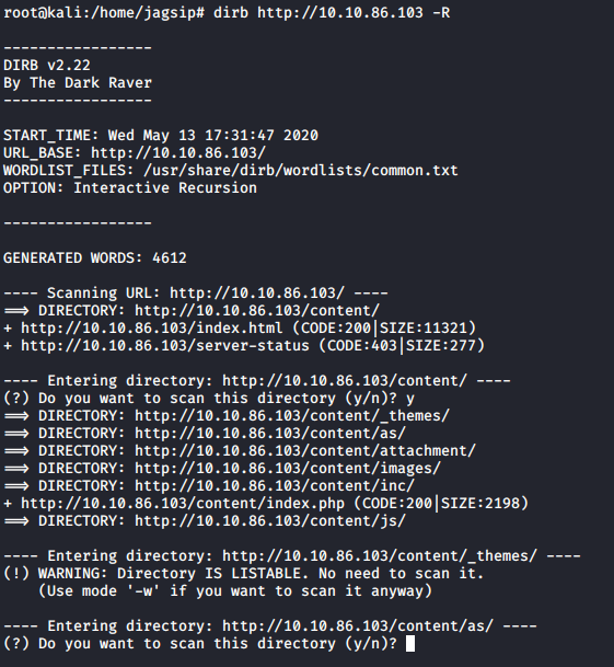 TryHackMe | LazyAdmin