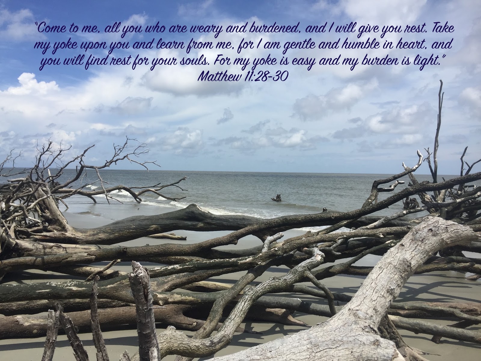 My Strength: Matthew 11:28-30 - My Strength: Matthew 11:28-30 -