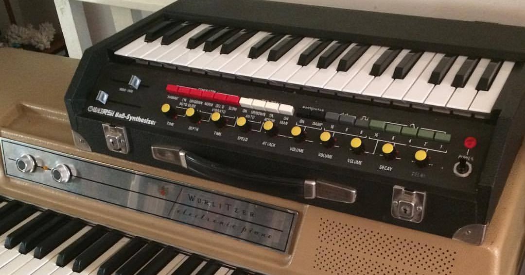 MATRIXSYNTH: WERSI AP-6 Analog Baß Bass Synthesizer Suitcase Synth