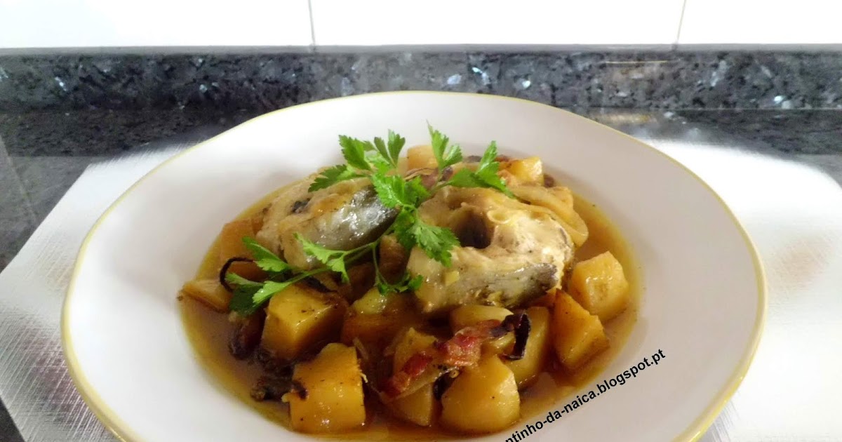 O Cantinho da Naica: Safio no forno, com bacon