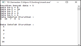 Pengurutan (Sorting) - Algoritma Pemrograman 2