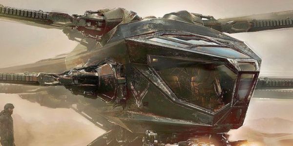 Extraordinary DUNE: PART ONE (2021) Ornithopter Concept Art by George ...