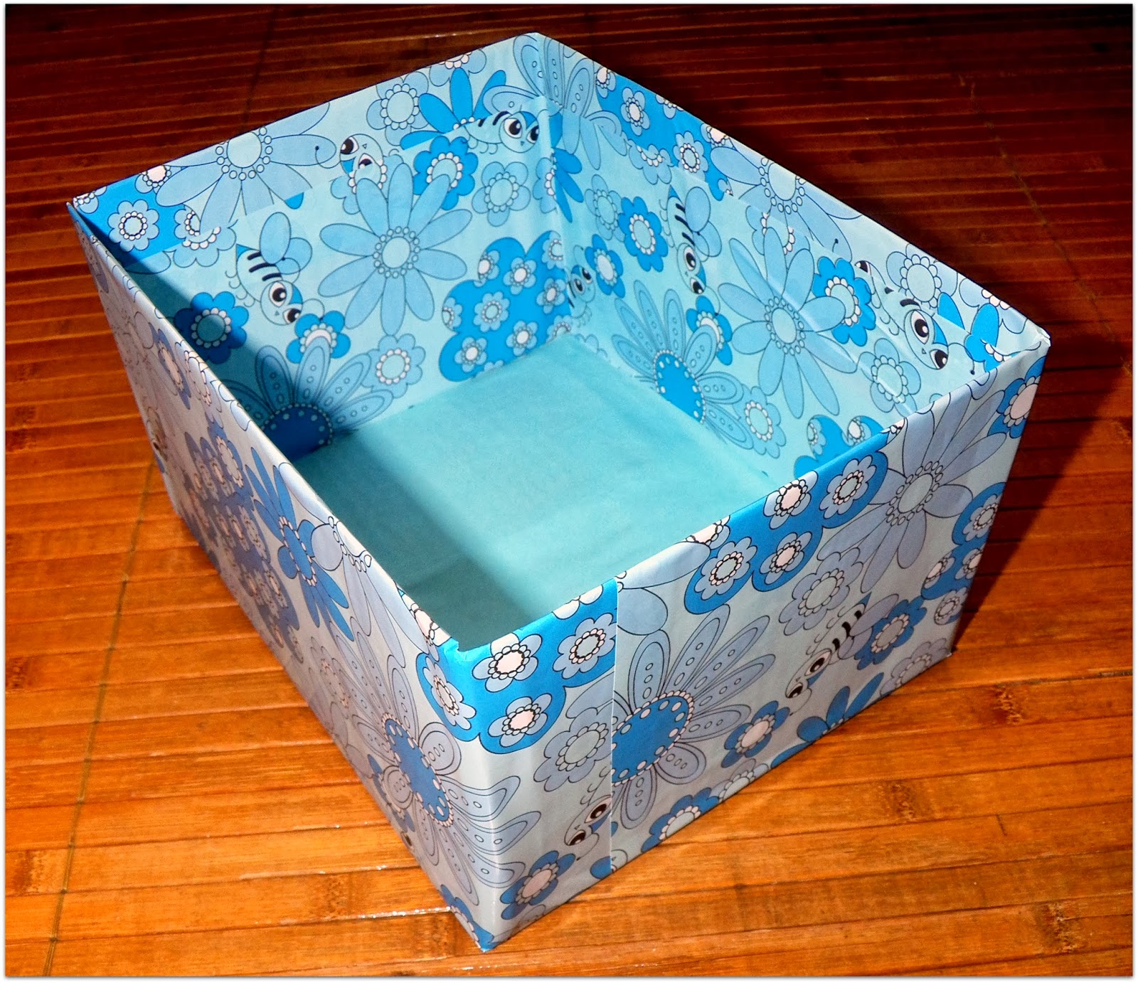 Verlagssystem: Como forrar una caja (DIY)