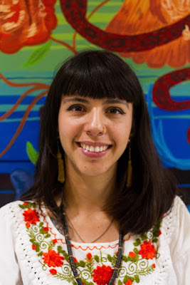 Lamurdi's Official Blog: Maria Razo's artwork at UNT's Marquis Hall