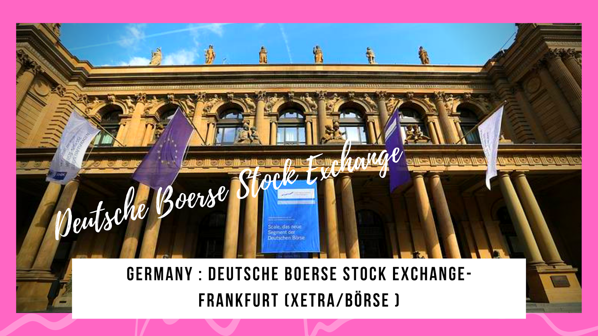 MAJOR STOCK EXCHANGES IN THE WORLD.