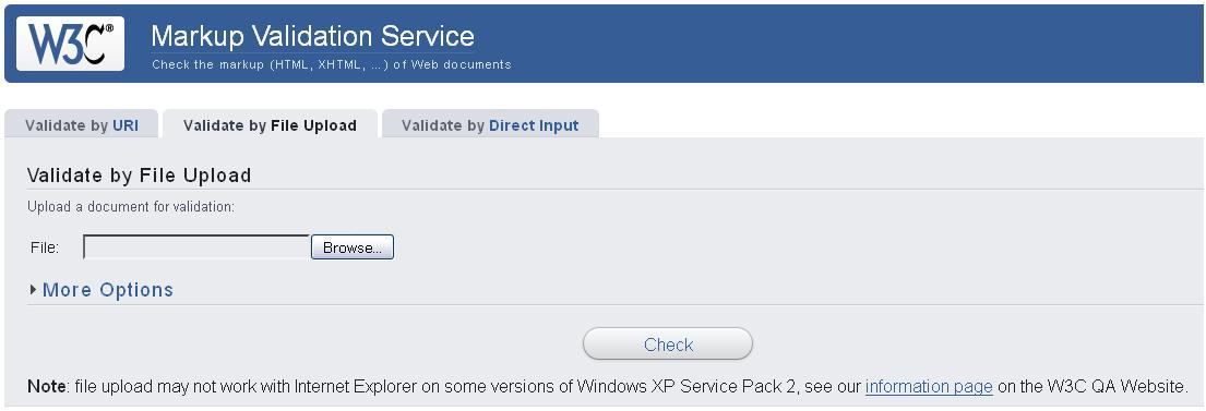 W3c Markup Validation Service W3c Css Validation Service World Wide Web Consortium ~ Php