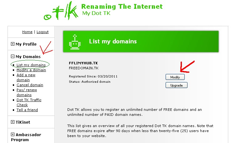 How Setup .tk (dot tk) Domain Name in Blogger - Blogger Free Tricks