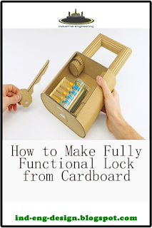 How to Make Fully Functional Lock from Cardboard