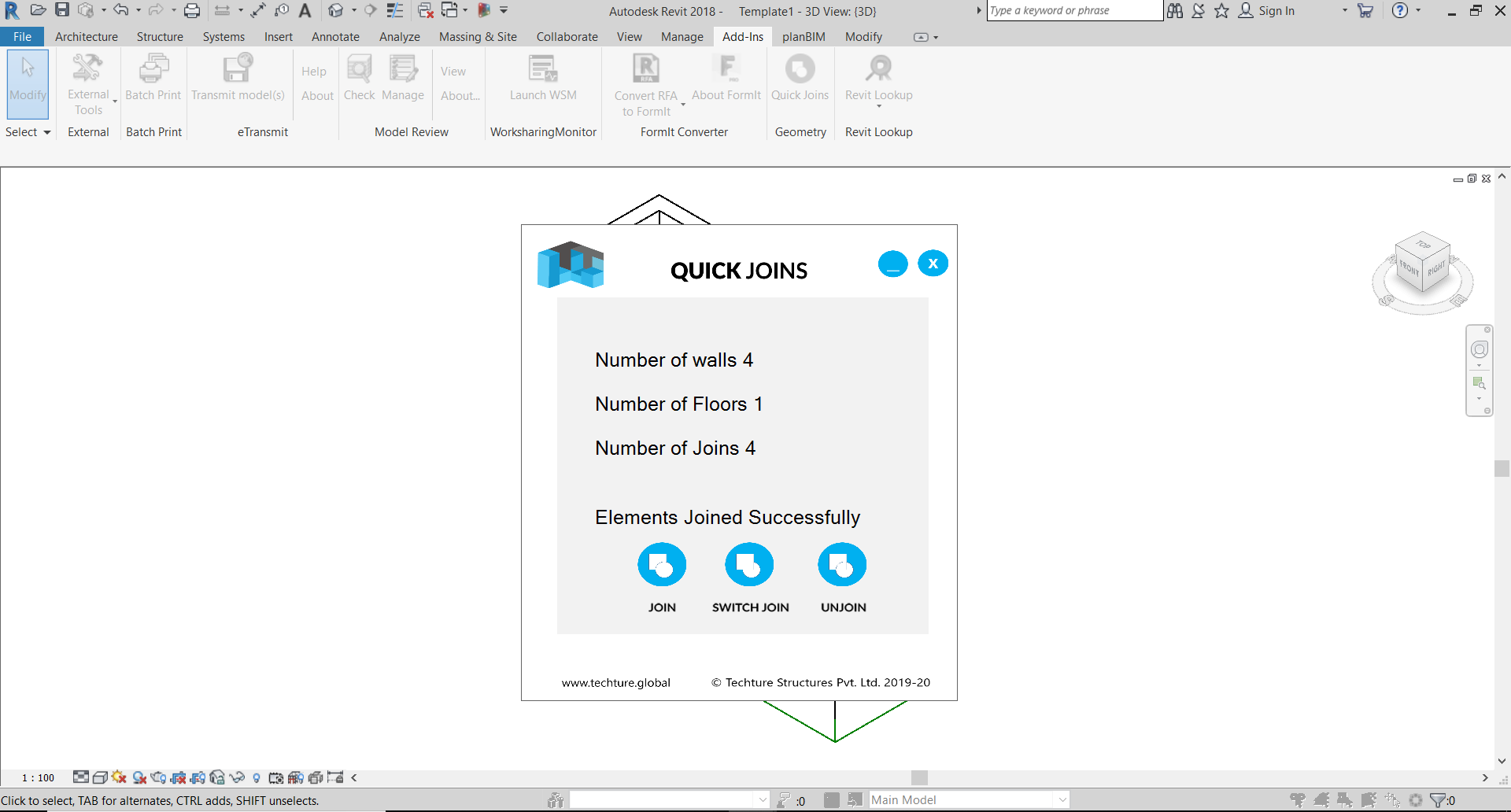 Revit Add-Ons: Quick Joins