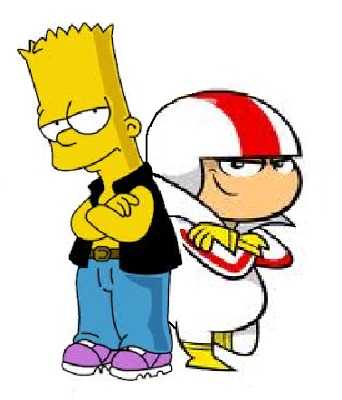 Tudo sobre os desenhos animados: Uma montagem interessante...