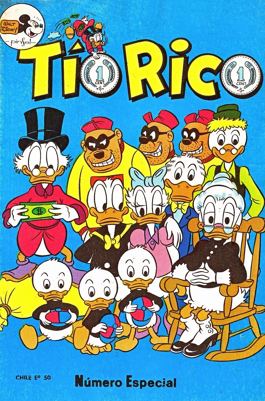 TÍO RICO - AÑO VII - Nº171 ~ Historietas Viejas