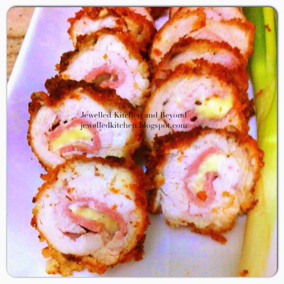 Cordon Bleu with Creamy Sauce