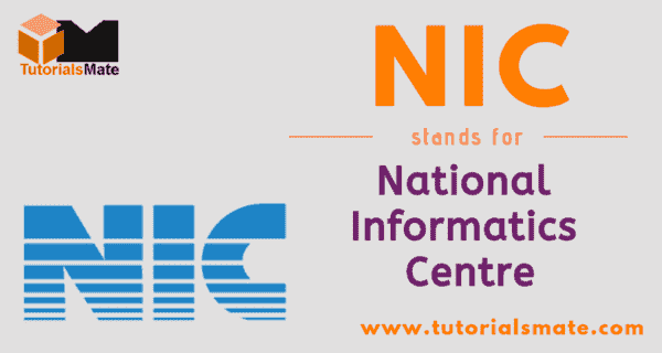 NIC Full Form: What is the full form of NIC? - TutorialsMate