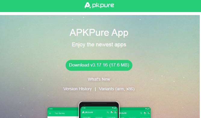 Tải APKPure App - Kho game, ứng dụng APK ngoài Google Play