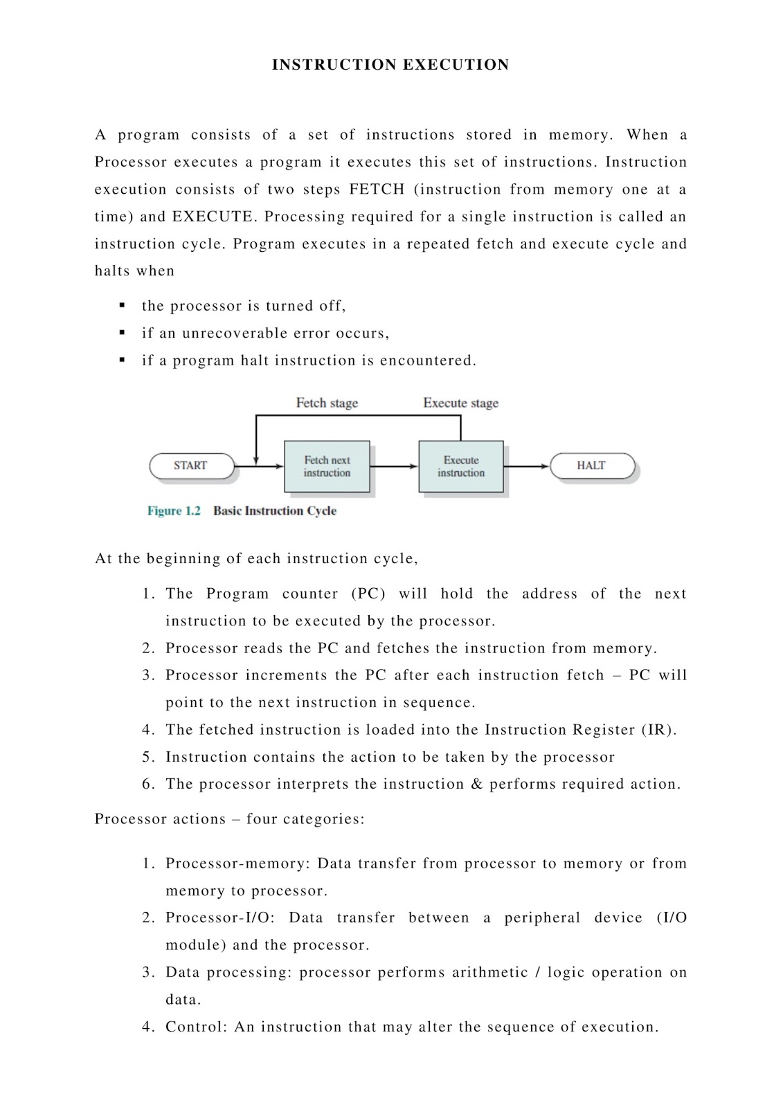 Dr R Anurekha: Unit 1 - Instruction Execution