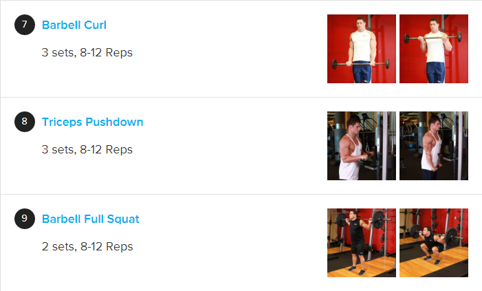 Bodybuilding workout Routine For Beginners