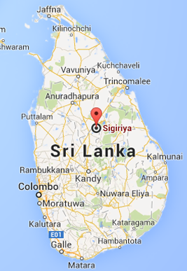 Sri Lankan Tourist Place -Sigiriya