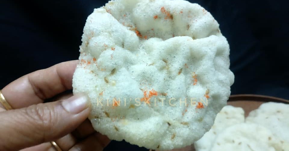 Akki hittina Happala / Rice flour papad (instant)