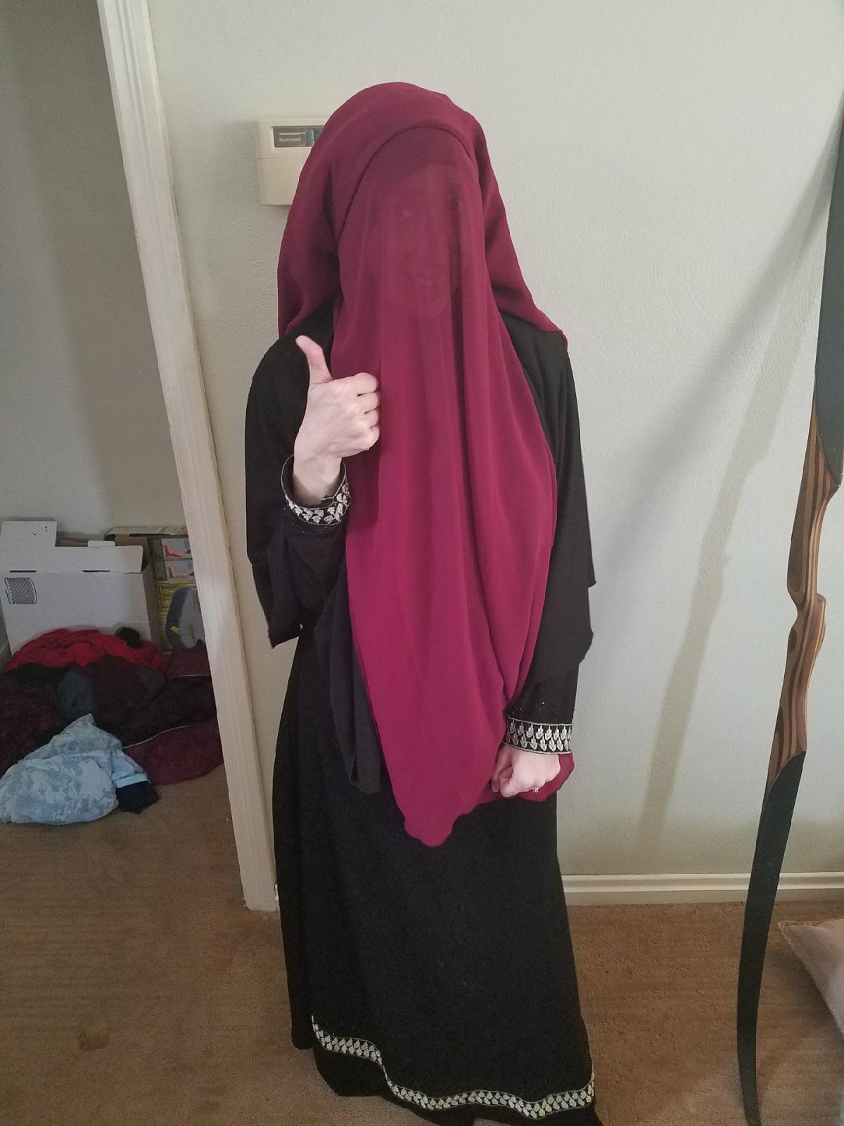 Chai and Chocolate: Tutorial: Boushiya Using 2+ Layer Niqab - AND ...