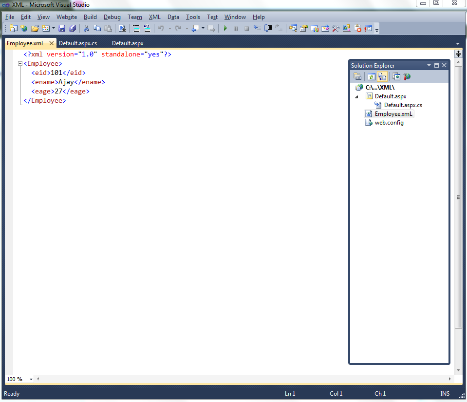 How to Make a New XML Document at Run-time in .NET | MY.NET Tutorials