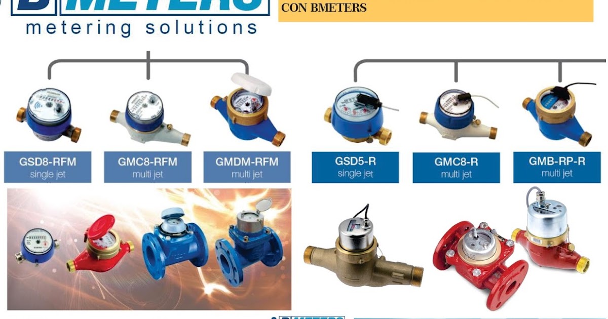 INDUMATIC S.R.L.: MEDIDORES PARA AGUA * B-METERS ITALY