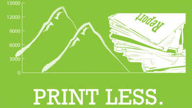 UPEI Student Sustainability Challenges: Print Less