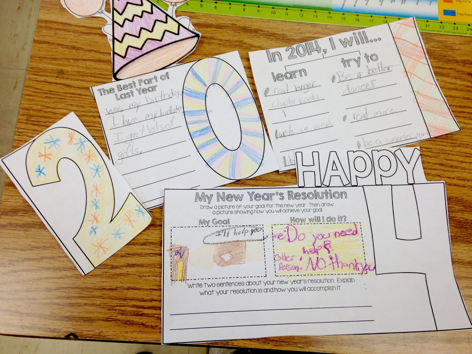 Simply Skilled in Second: New Year's Resolution Writing and a SURPRISE!