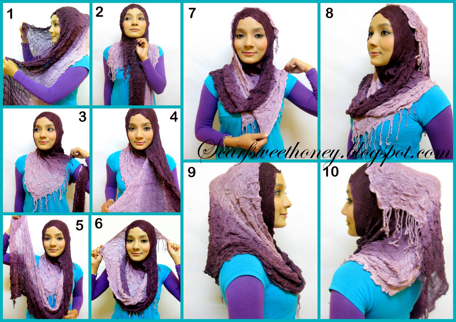 OmahNdalemJengWening: Hijab Tutorial: More Style