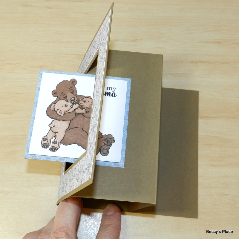 Beccy's Place: Tutorial - Lever Fold Card