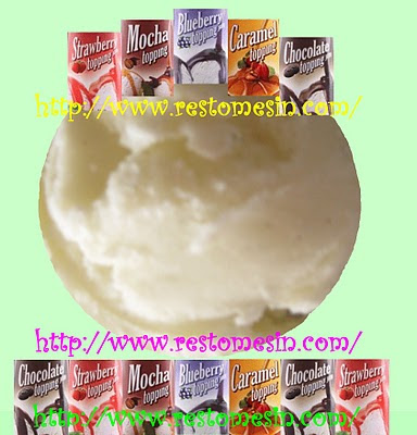 Topping Es Krim Ice Cream Topping Kemasan Refill 1 Kg - Resto Mesin ...