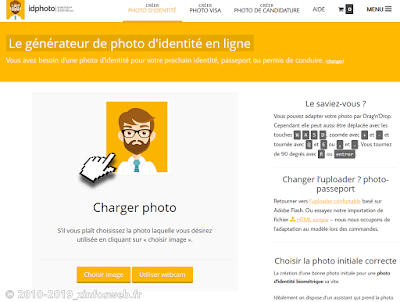 3 services gratuits en ligne pour créer vos photos d'identités - ZinfosWeb