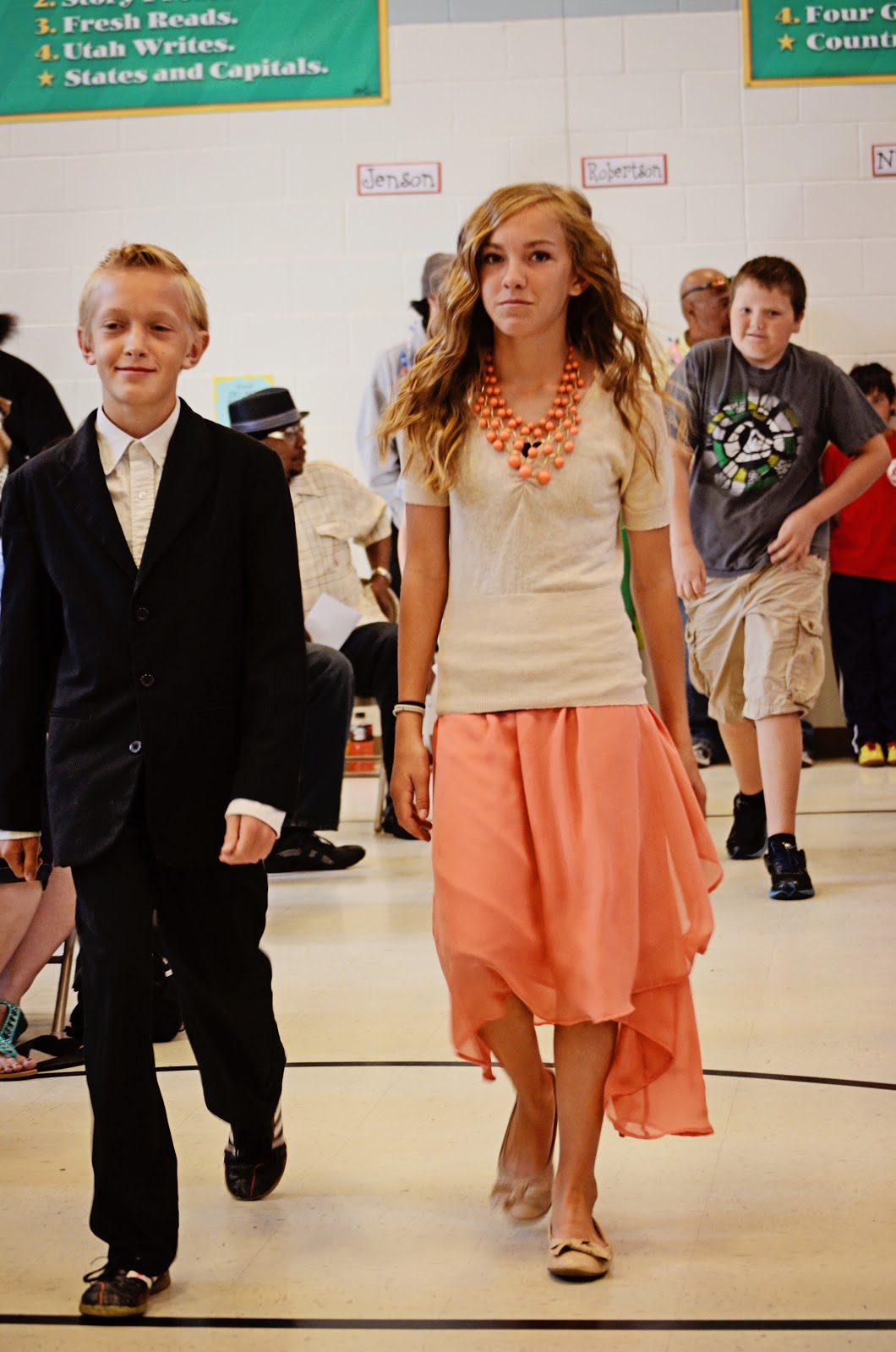 "A Happy Family Is But An Earlier Heaven.": Aubree's 6th grade graduation