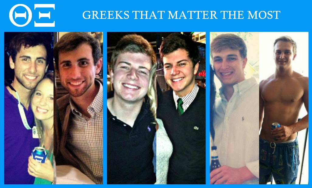 The New: Greeks That Matter the Most: Fall 2012 Fraternity Initiates